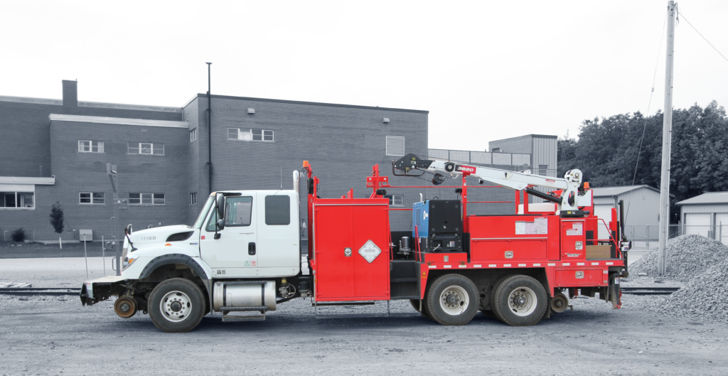 Hi-Rail Truck Jack - Hydra-Tech